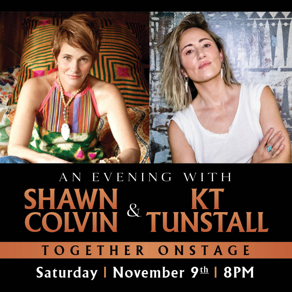Tickets Shawn Colvin And Kt Tunstall Together Onstage City Of